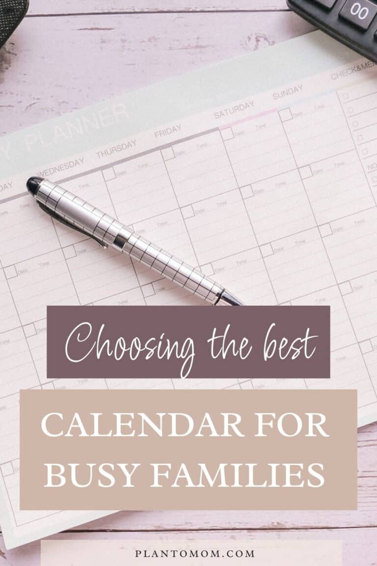 What is the best calendar for busy Moms to keep our families organized ...